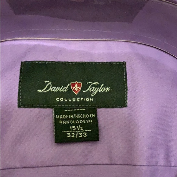 David Taylor | Shirts | David Taylor Mens Stretch Poplin Dress Shirt ...